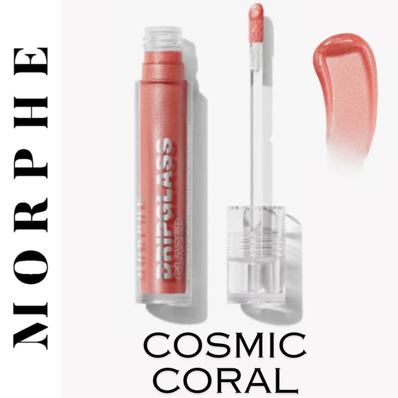 Morphe | Makeup | New Morphe Dripglass Glazed High Shine Lip Gloss Shade Cosmic Coral | Poshmark